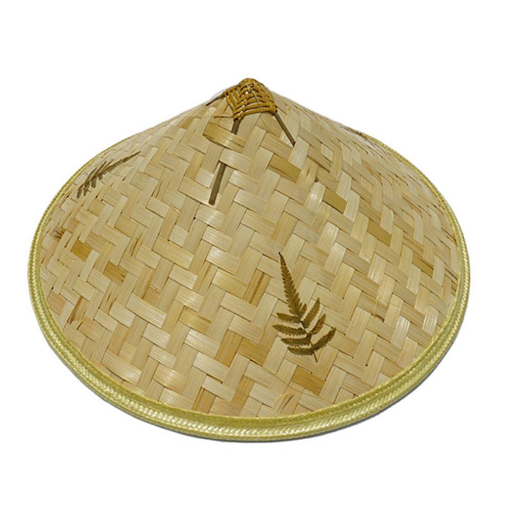 DELMER Bamboo Rattan Hats Sunscrean Hats Elegant Summer Hat Caps Women ...