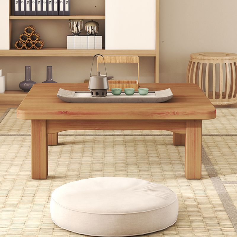 Kang Table Eight-Immortal Table Bamboo Tatami Solid Wood Small Coffee ...
