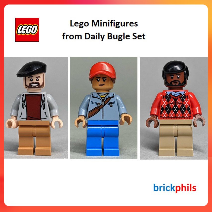 Lego Minifigures from Daily Bugle Set | Shopee Philippines