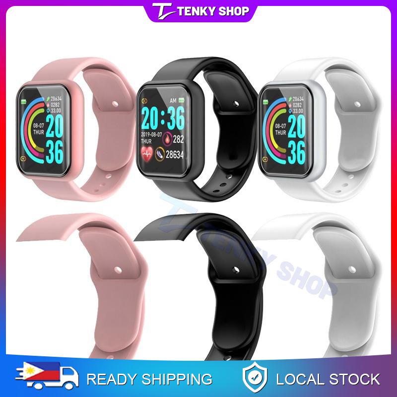 Y68 Smart Watch Waterproof Soft Tpu Sports Bracelet Smart Watch Wrist ...