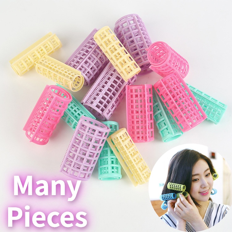 Fluffy Bangs Curlers Hair Tools Simple Hair Curler Set Curly Hair ...