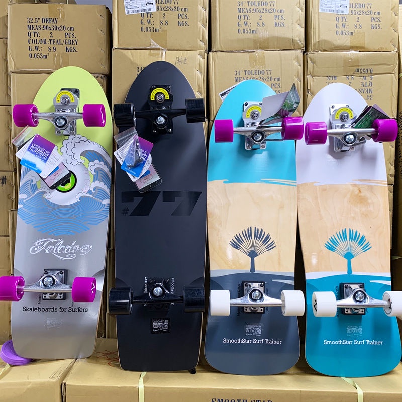 Australia Imported Smoothstar Land Surfing Board 77 Free Pedal Children ...