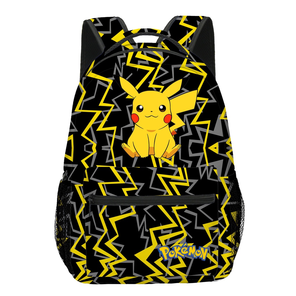 Pokemon Backpack Pikachu Cartoon Anime Elementary School School Bag ...
