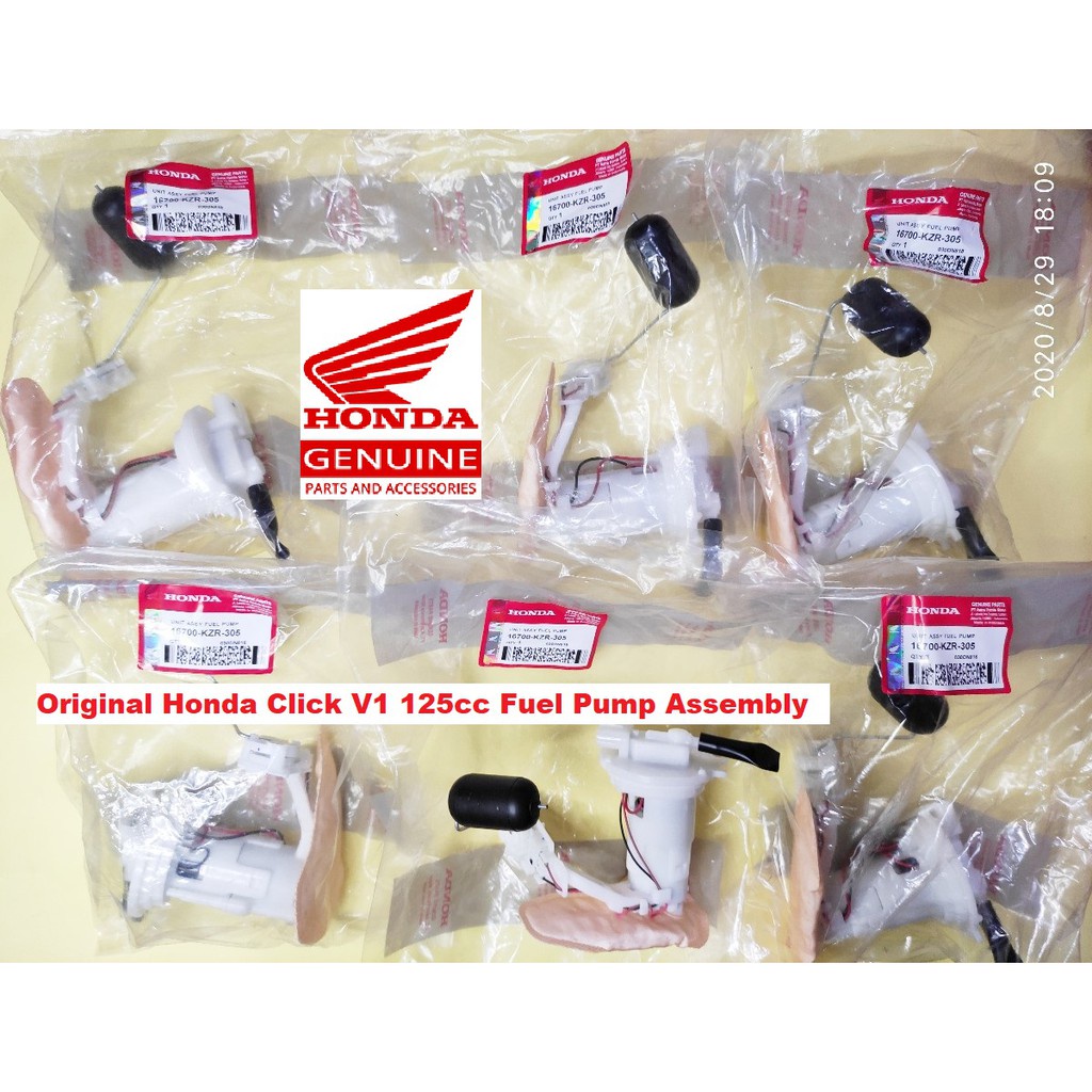 (D18) Genuine Honda Fuel Pump Assembly Set (KZR) - Honda Click V1 125cc ...
