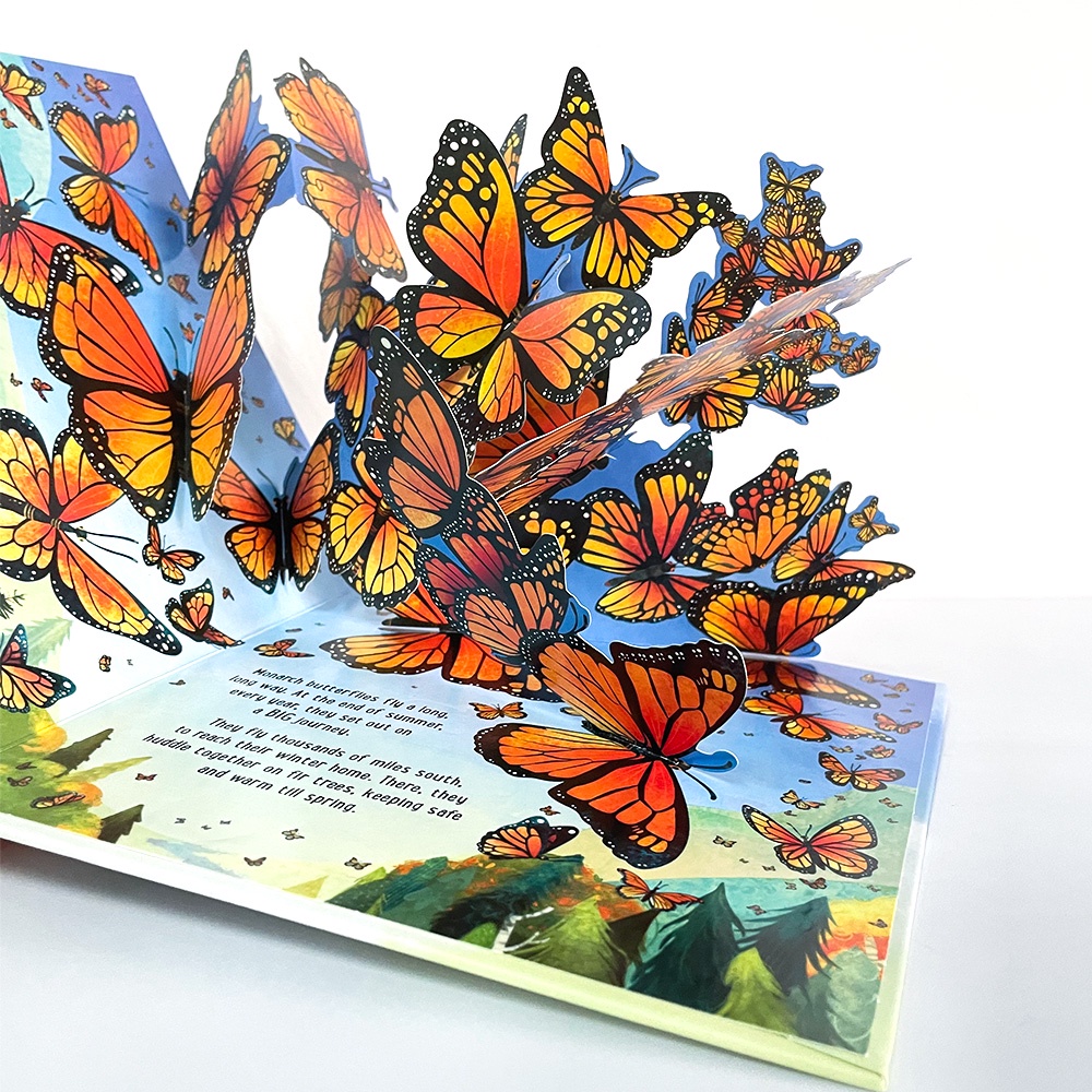 Usborne Pop Up Butterflies 3D Flap English Books for Kids Reading ...