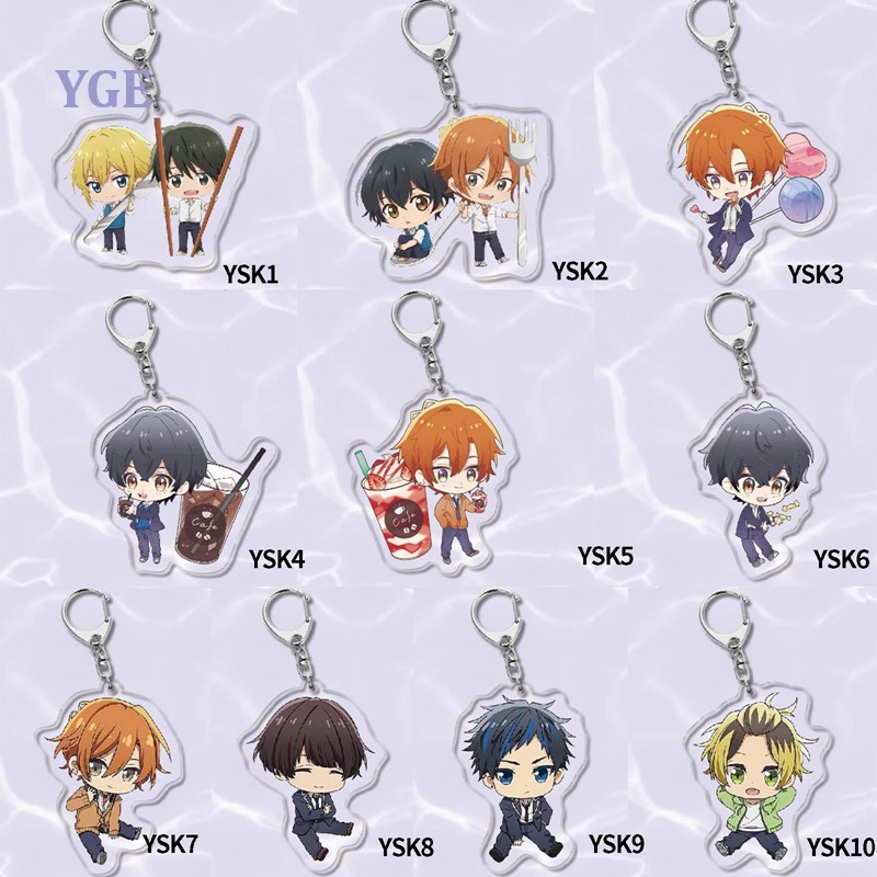 Anime Sasaki to Miyano Acrylic Keychain Miyano Yoshikazu Sasaki Shuumei ...