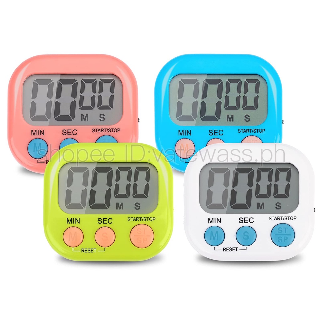 【Available】Tattoo Eyebrow Tools Magnetic LCD Digital Countdown Timer ...