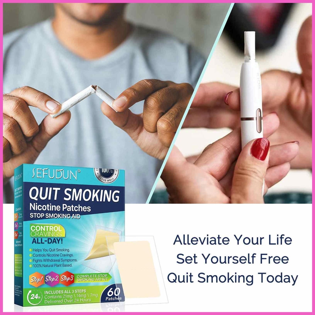 Cessation Anti Smoke Patch Natural Ingredient Quit Patches Stop Smoking ...