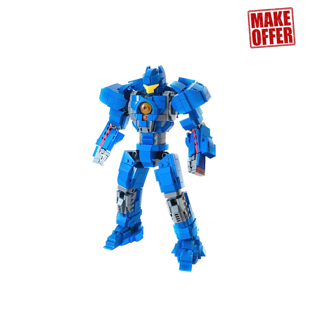 MOC-82397 Gipsy Avenger Blue Mech Robot Model from SciFi Movie Pacific ...
