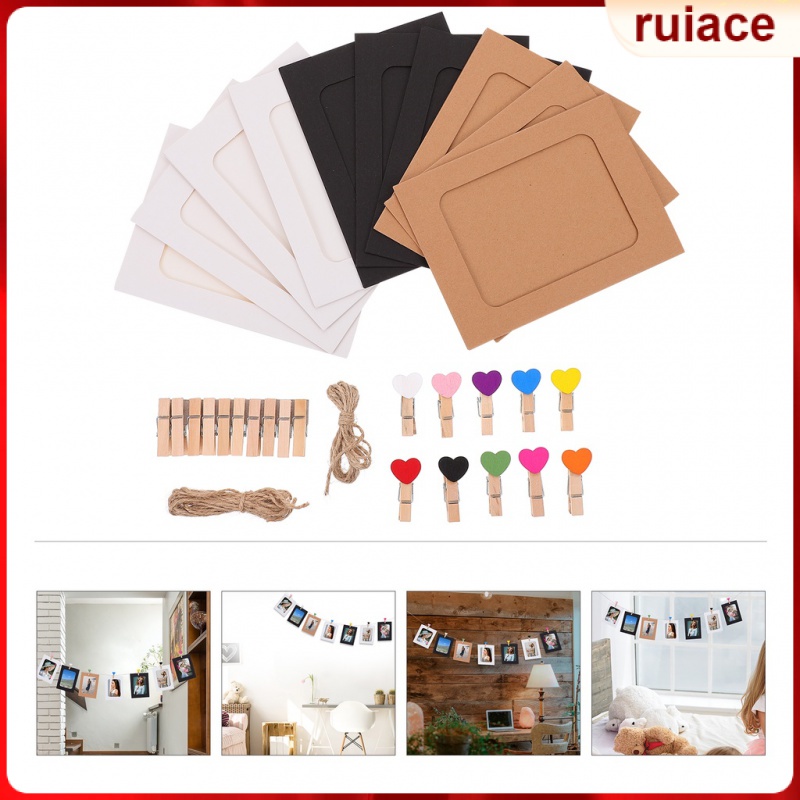 [READY STOCK] Photo Bunting Wall Decoration Picture Collage Hanging DIY ...