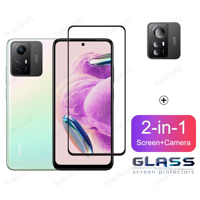 Redmi Note 12s Tempered Glass Full Cover Film for Xiaomi Redmi Note 12 ...