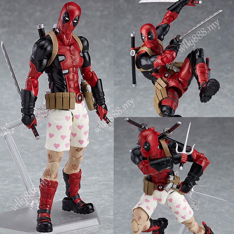 Deadpool Marvel Figma Action Figure NECA X-men SHF EX42 Dolls Change ...