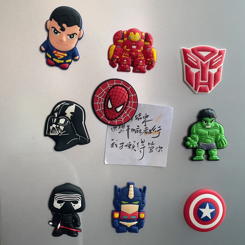 Marvel Star Wars Message Board Magnet Superhero Cute Avengers Creative ...
