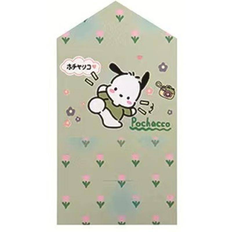 5Pcs Sanrio Cute Mymelody Kuromi Cinnamoroll Pom Pom Purin Pochacco ...