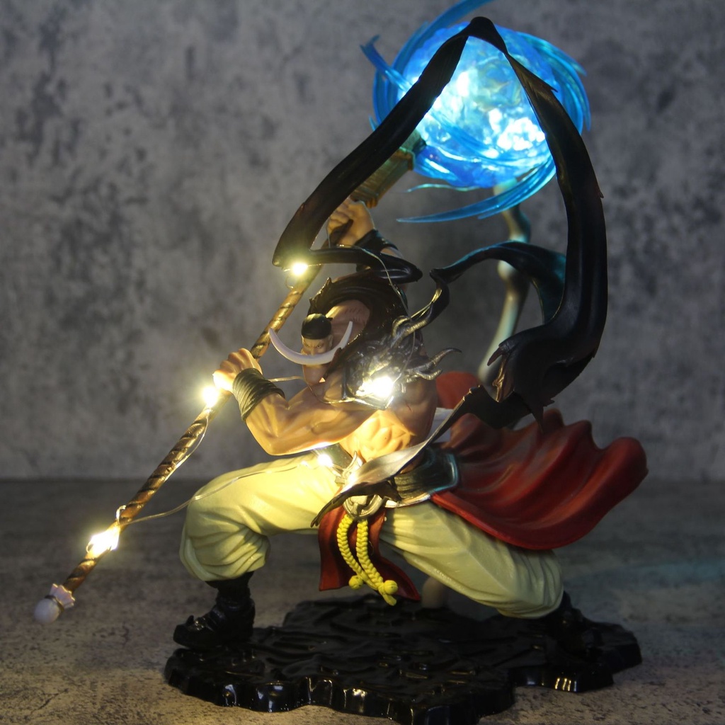 White Beard Edward Newgate Anime One Piece Figure With Led Light Pop ...