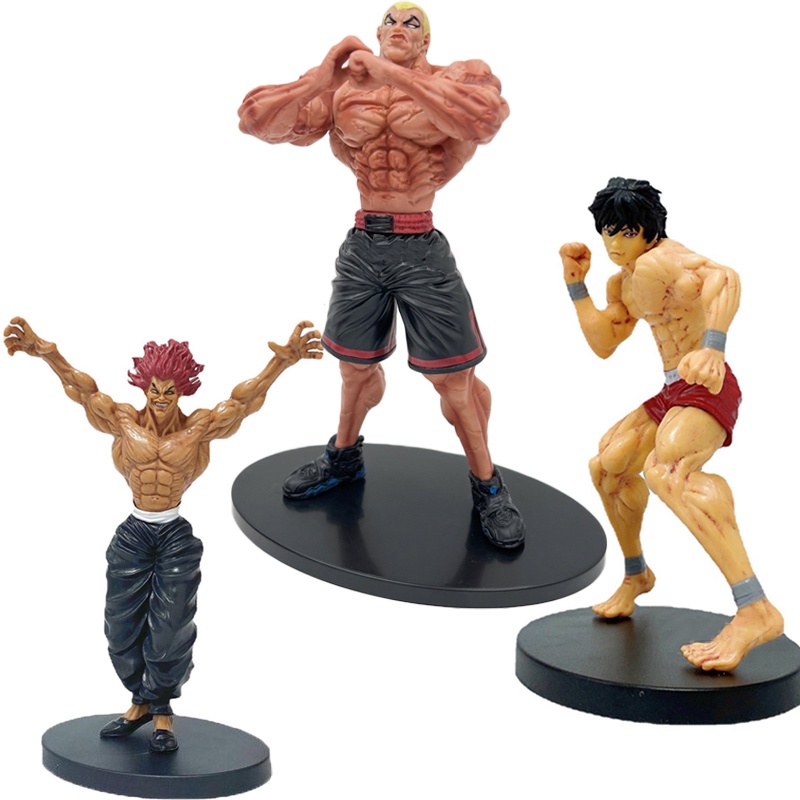 22cm Baki Jack Hanma Anime Figure Baki Hanma Action Figure Biscuit ...