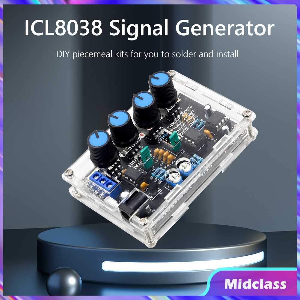 ICL8038 Low-Frequency Signal Generator Multi-Function 5Hz~400kHz Adjustable [Midclass.ph ...