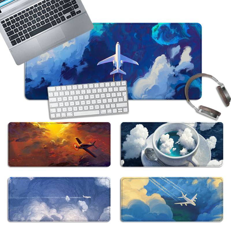 Trend Airplane Flying in the Sky Gaming Mouse Pad Gaming MousePad Large ...