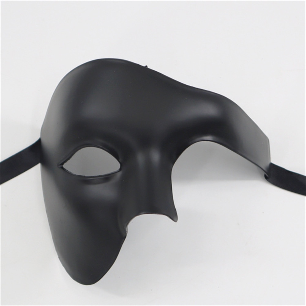 Steampunk Phantom Masquerade Cosplay Mask ABS Plastic Half Face Men ...