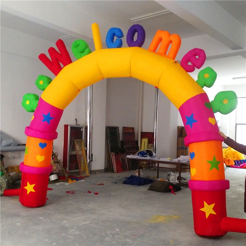 Opening Inflatable Arch Cartoon Inflatables Kindergarten Birthday ...