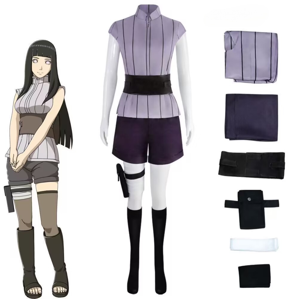 Hyuga Hinata Cosplay Costume For Adult Women Naruto Hinata Hyuga ...