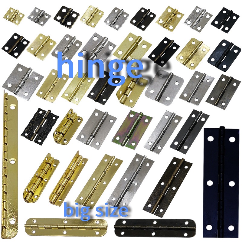 filleted corner hinge hardware fitting of diverse colors and sizes ...