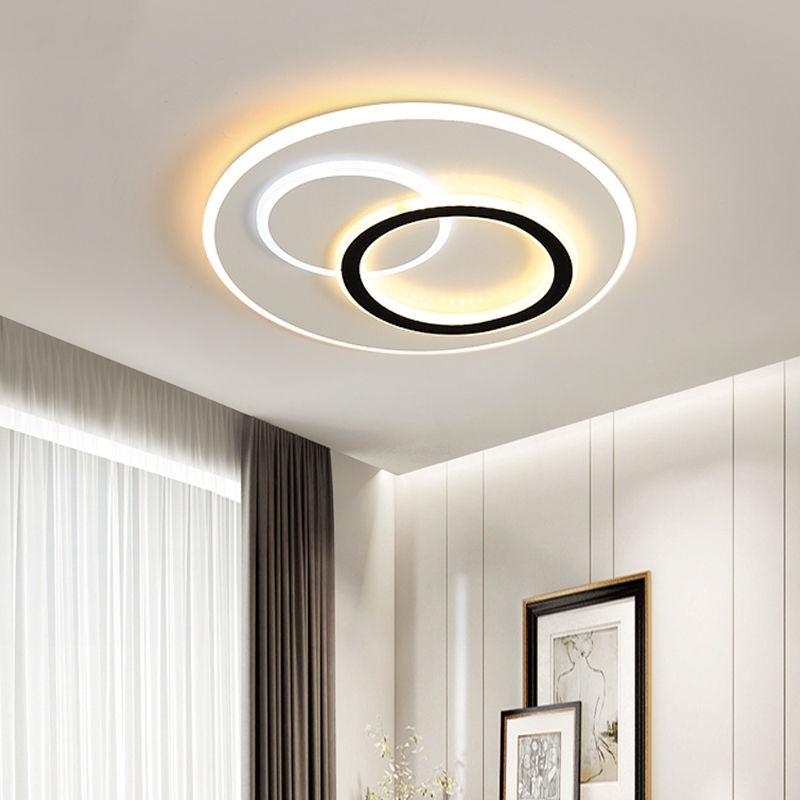 Modern ceiling light bedroom light square/circular room decoration ...