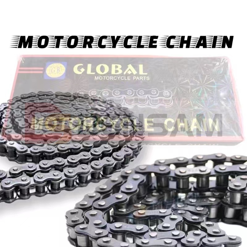 Densam Motorcycle Chain 420 428 428H 110L/120L/130L Super Heavy Duty ...