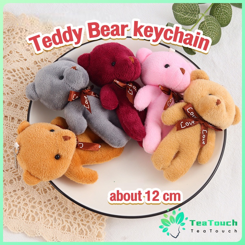TeaTouch Teddy Bear Cute Kids Mini Bear Doll Keychain Toy Bag Pendant ...