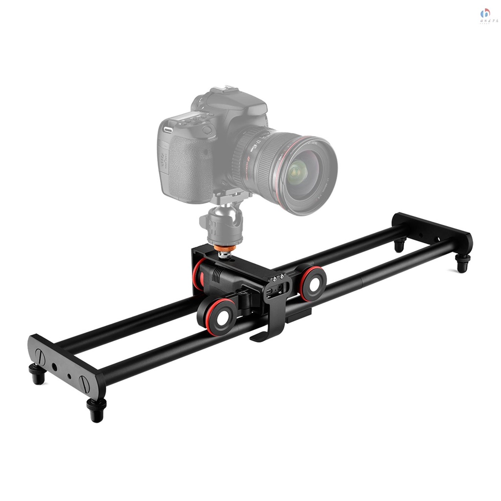 Andph Andoer L5i Pro Camera Video Dolly Slider Kit with 3-wheel Auto ...