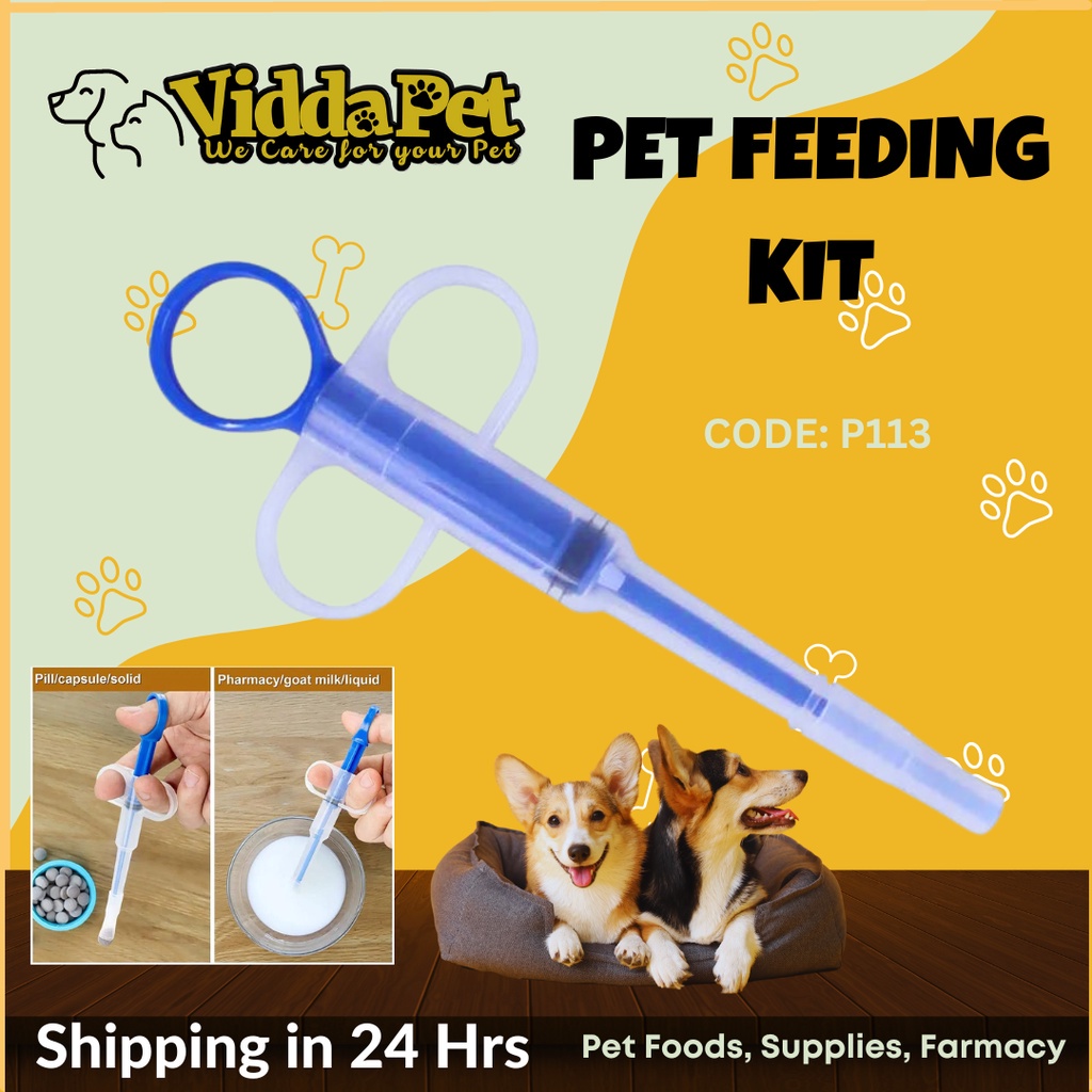 Small Cats Dogs Pill Water Medicine Dispenser Shooter Pet Piler Soft ...