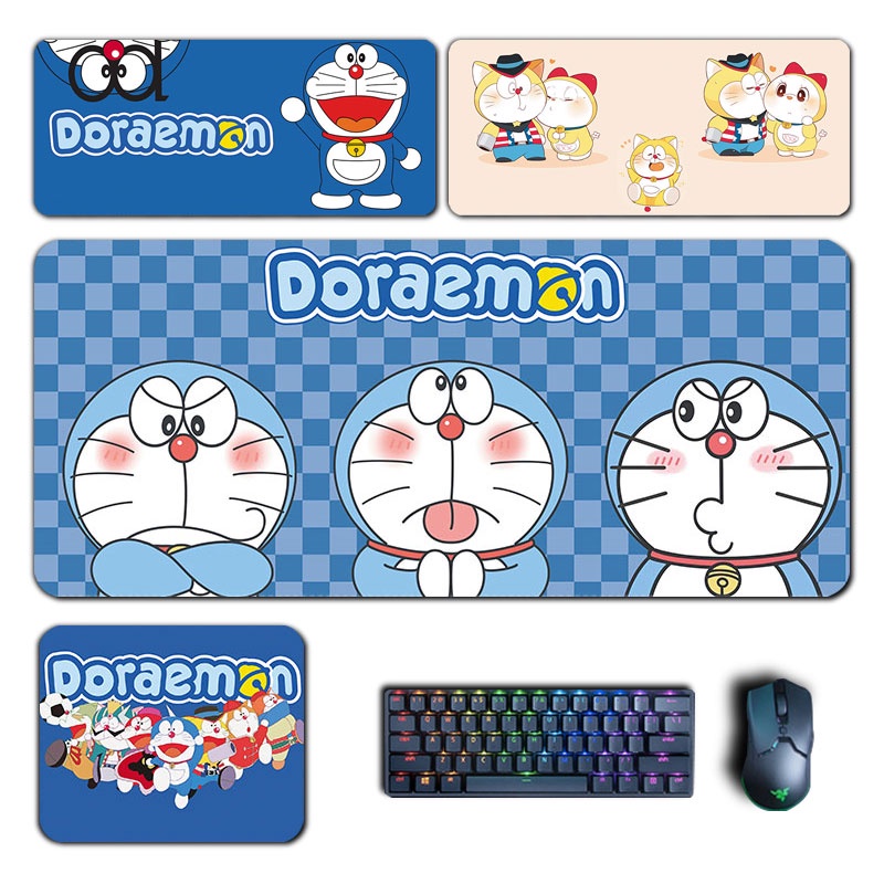 Anime Doraemon Mouse Pad Cute Kawaii Cartoon Dorami XXL Mousepad ...
