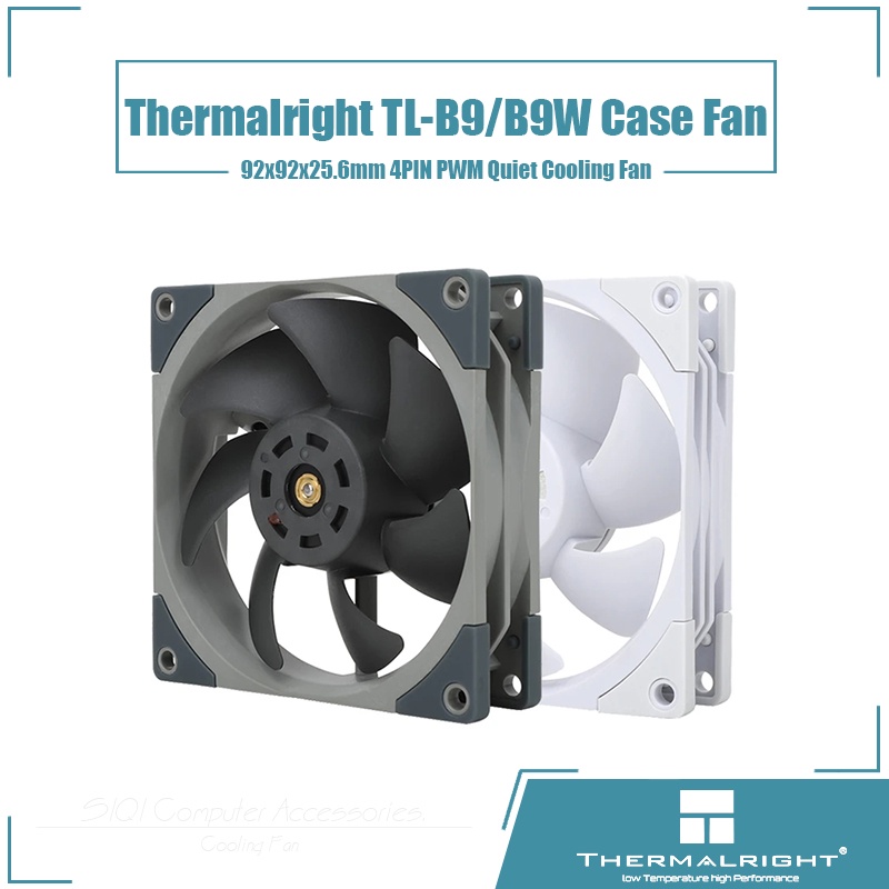 Thermalright TL-B9/B9W Case Cooling Fan 92mm 4PIN PWM High Performance Air Pressure fans 2500 ...
