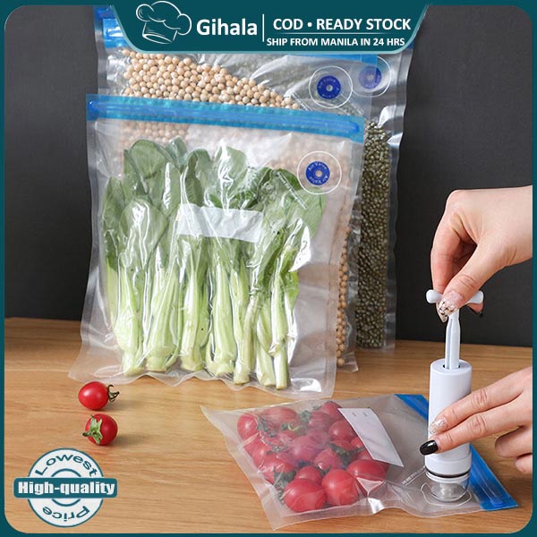 Reusable vacuum seal bags store