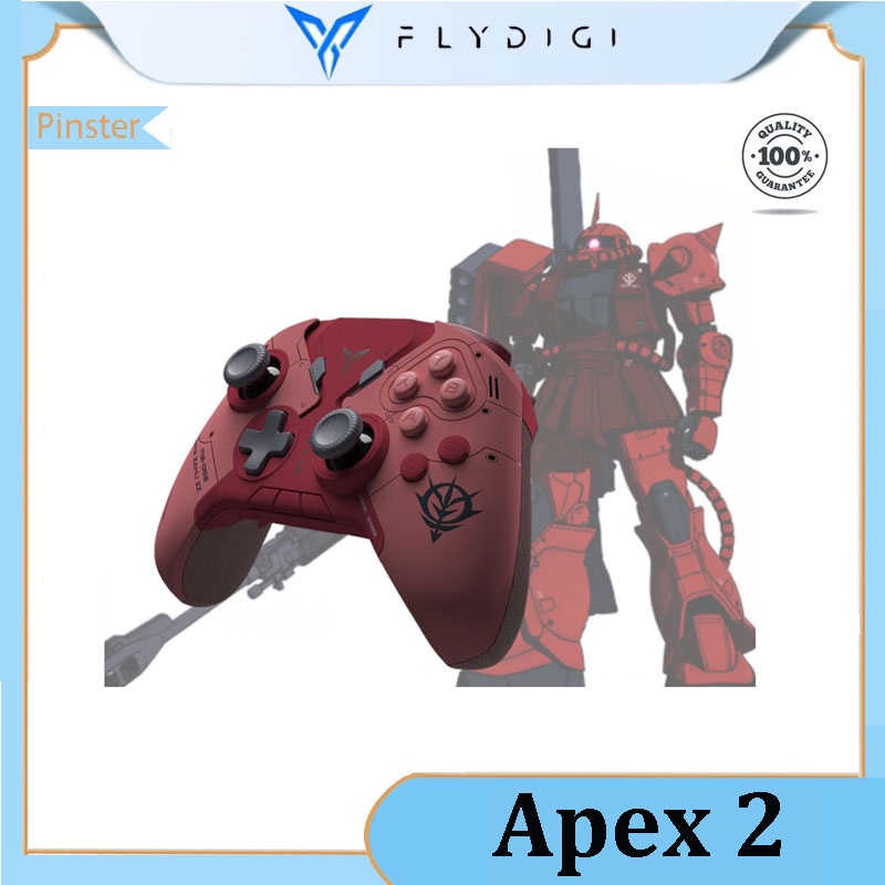 Flydigi Apex 2 Gundam Limited Edition Char's Zaku II Wireless Bluetooth ...