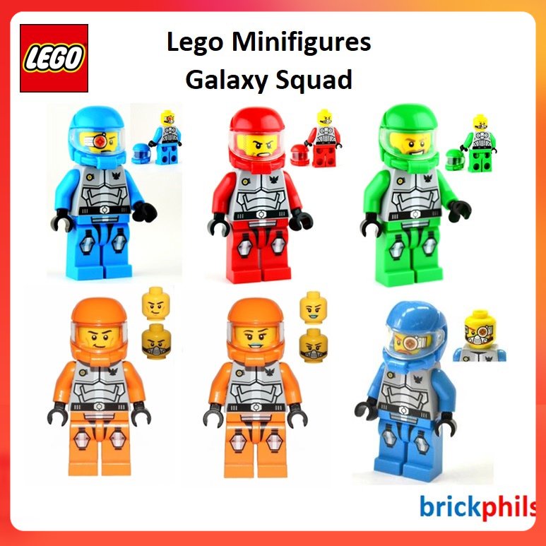 Lego Minifigures - Galaxy Squad | Shopee Philippines