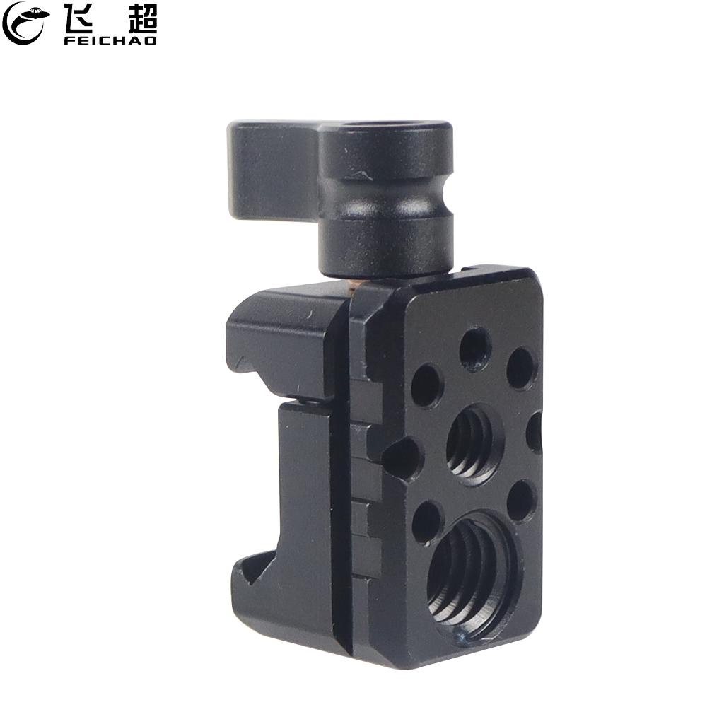 FEICHAO Quick Release Camera Mount NATO Track Clamp with 1/4" & 3/8 ...