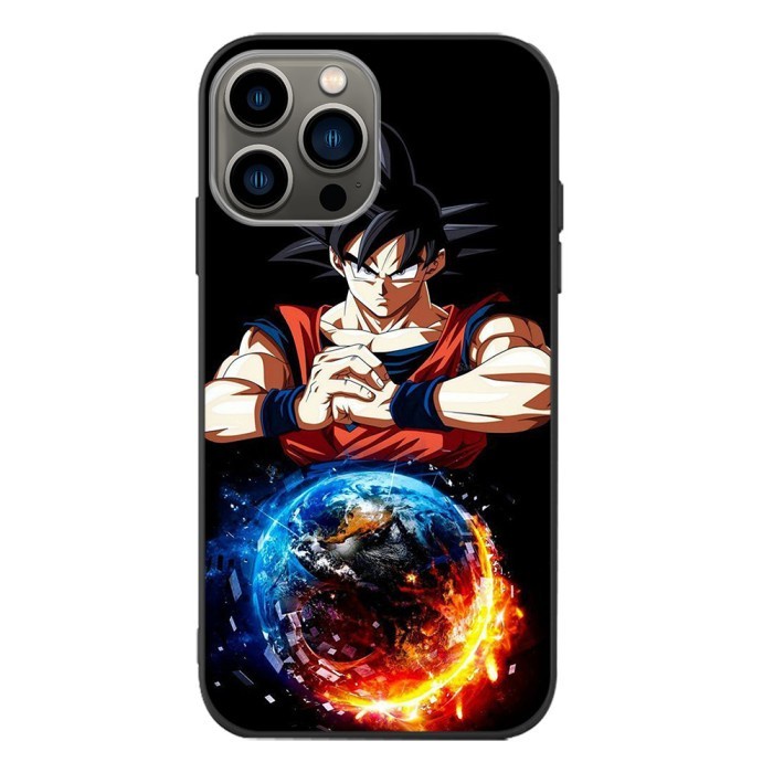 Case Casing Iphone 13 Pro Max Dragon Ball Saiyan Goku A Anime Custom ...