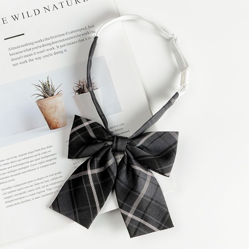 Ladies Large Bowtie Oversize Bow tie For Women Uniform Collar Butterfly ...