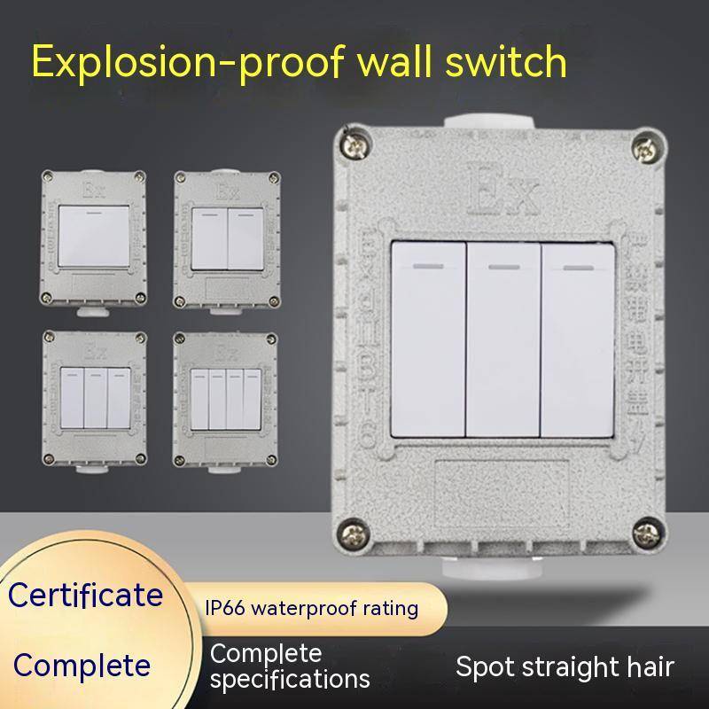 Explosion-Proof Switch 220V Rocker Large Board Exposed One Open Two ...