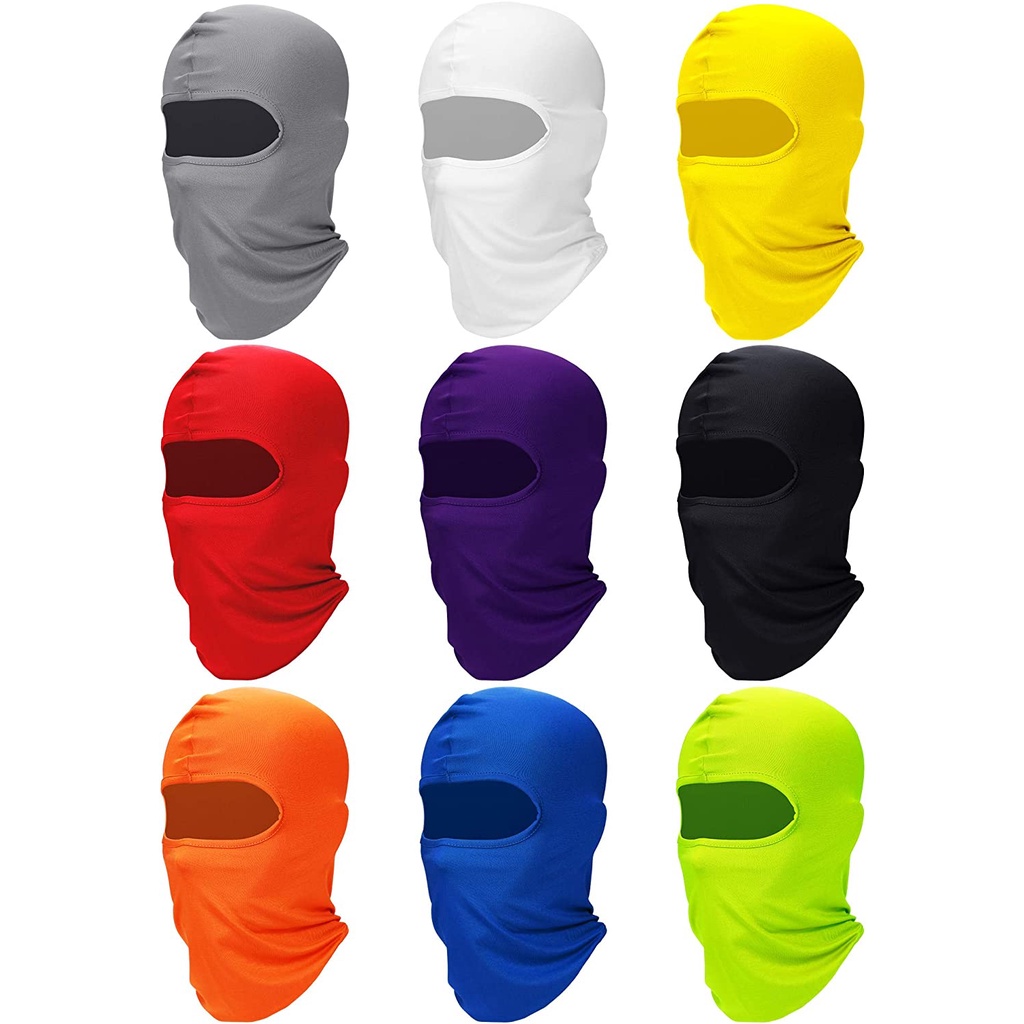 Summer Mask for Men Full Face Cover UV Sun Protection Face Mask ...