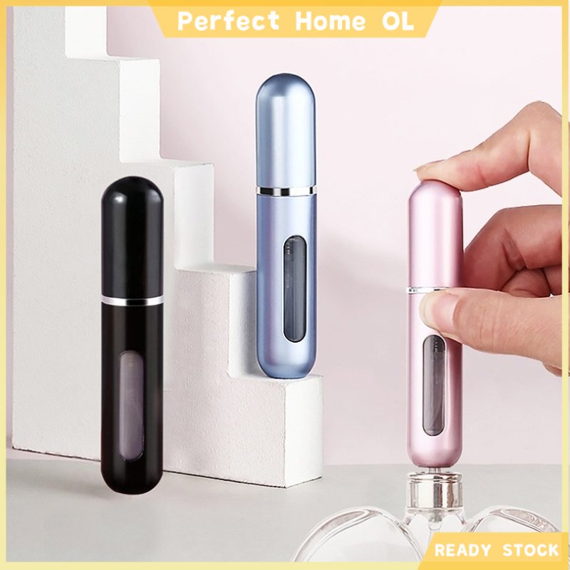 5ML Mini Perfume Refillable Spray Bottle Portable Travel Atomizer Spray ...