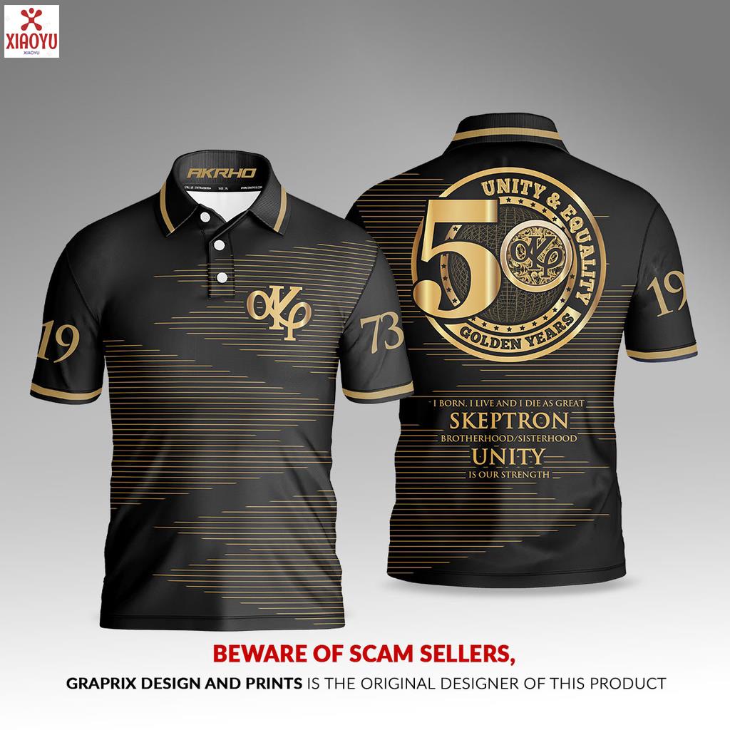 Akrho 50th Anniversary Polo Shirt V2 Full Sublimation | Shopee Philippines