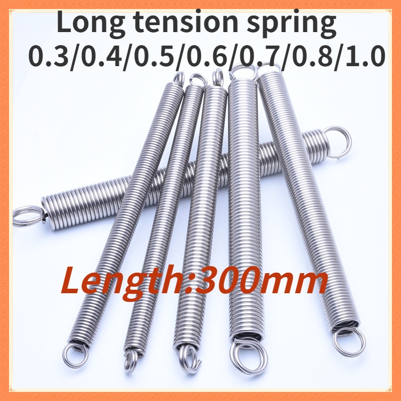 304 Stainless Steel Tension Spring Long Tension Spring Tension Spring ...