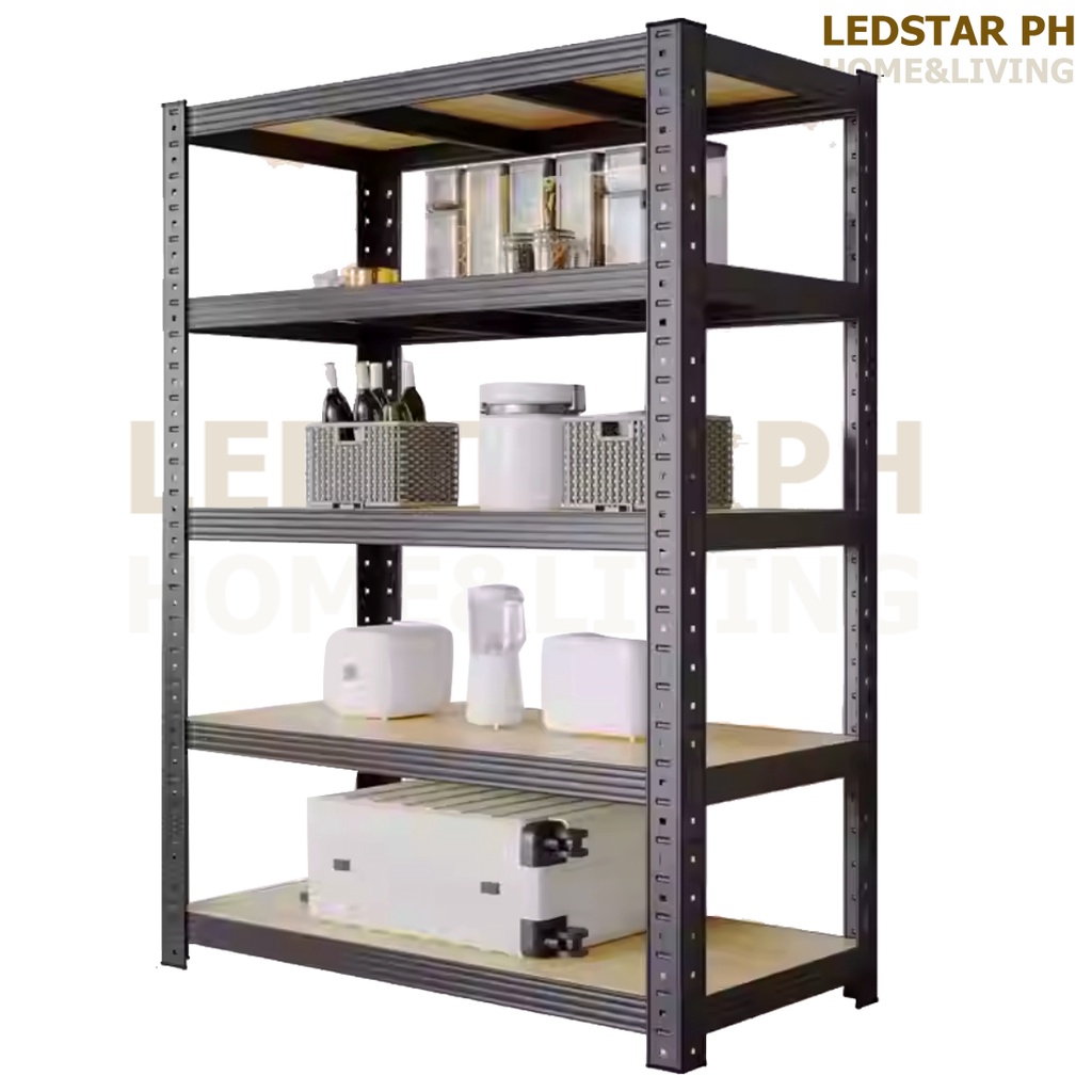 Adjustable Height Steel Rack Boltless Rack 5 Layer Heavy Duty Stante ...