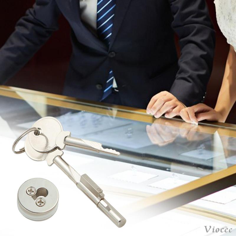 [Viocee] Display Cabinet Lock Wear Resistance Hardware Security ...