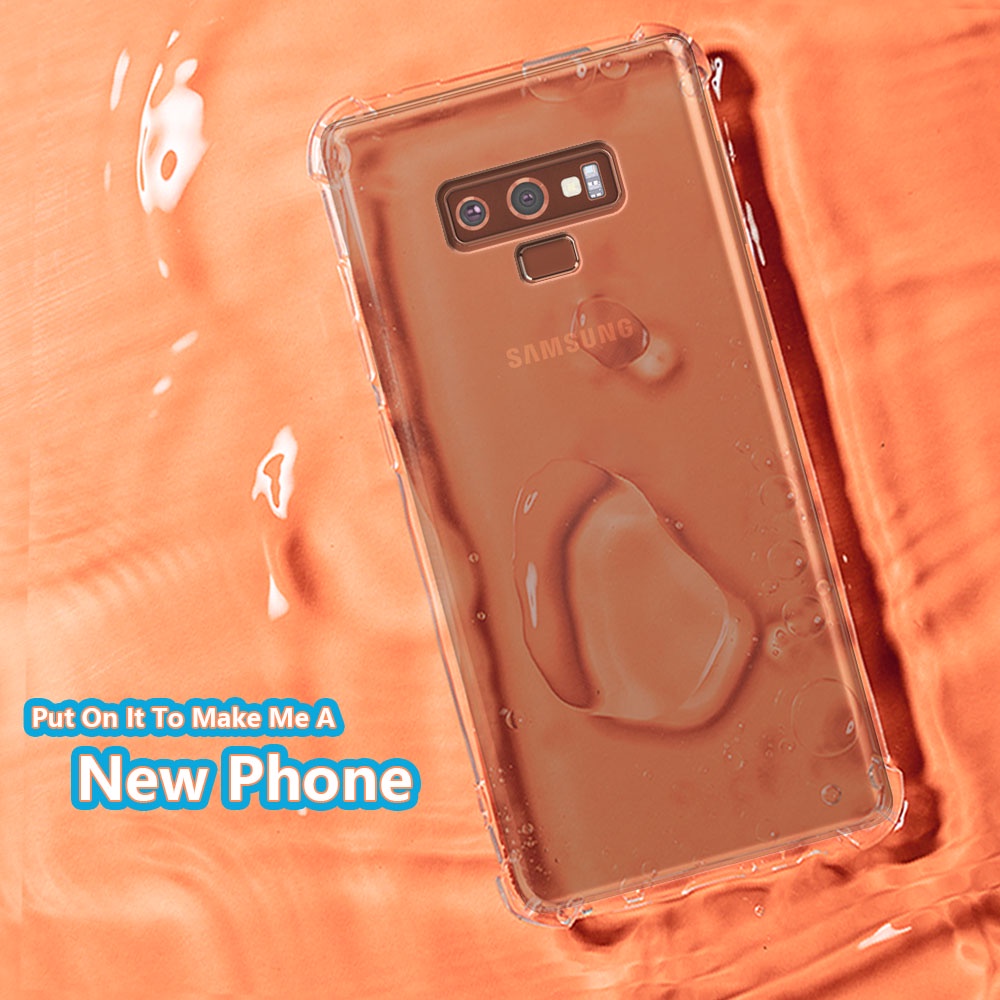 For Samsung Galaxy Note 9 Sm N960f Flexible Soft Rubber Crystal Clear