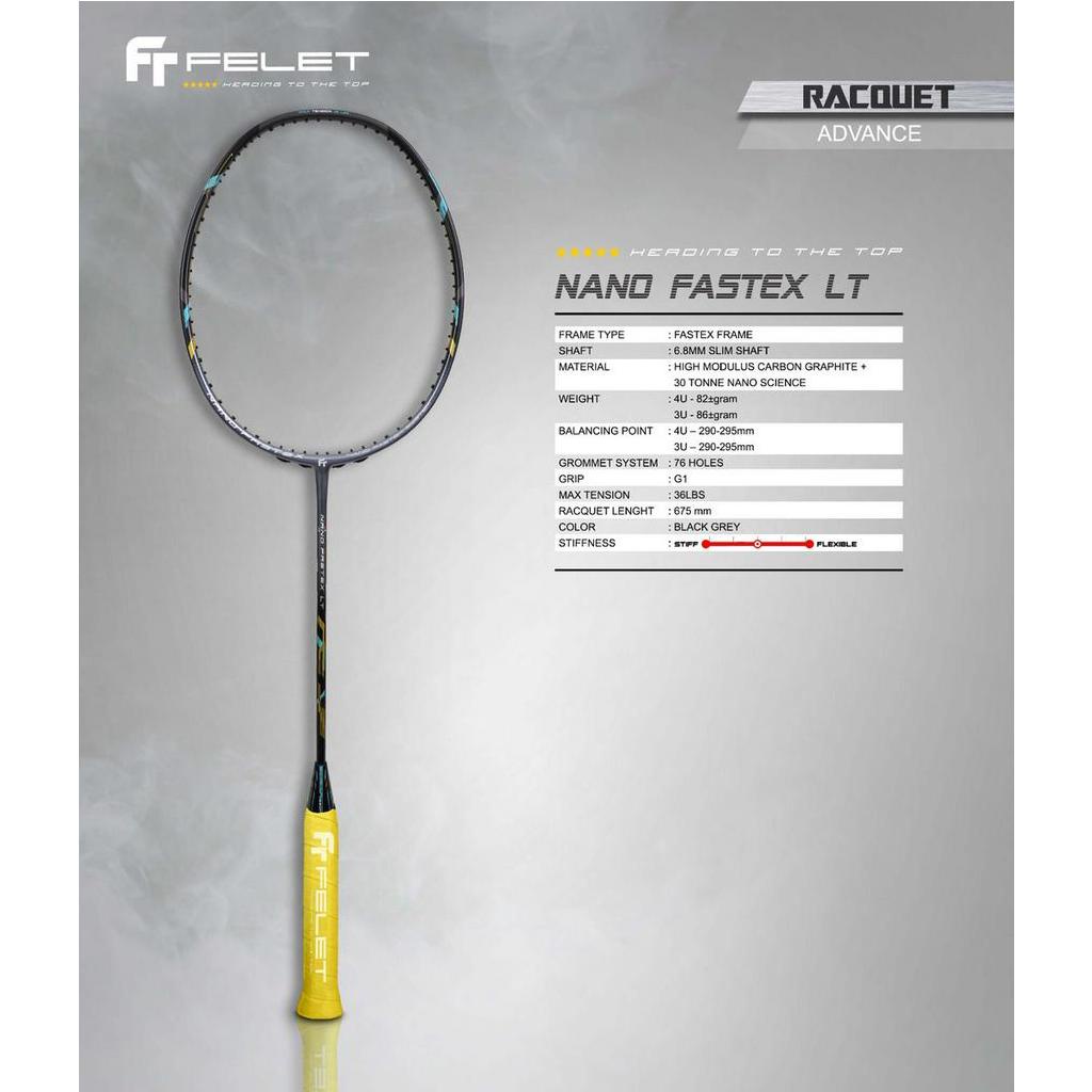 FELET Nano Fastex 800 [Foc Single Back Pack String Grip] Max-36LBS ...