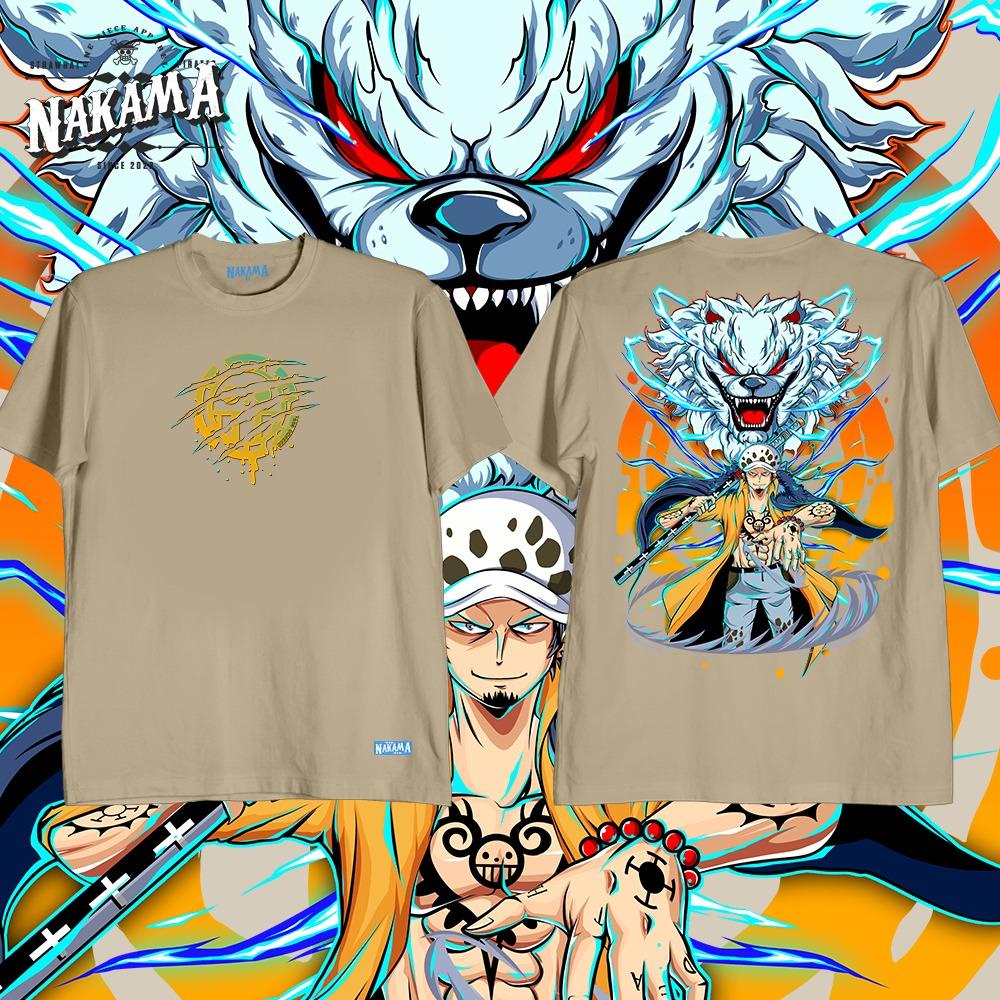 NAKAMA CLOTHING ONEPIECE TRAFALGAR LAW X BEPO NEW GRAPHIC COTTON TSHIRT ...