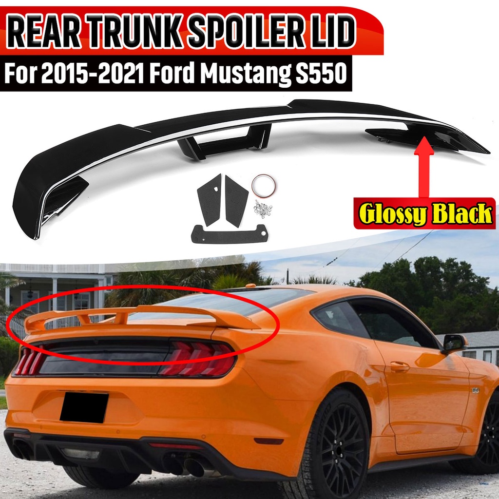 GT Style Car Rear Trunk Spoiler Lip Boot Wing Lip For Ford Mustang S550 ...